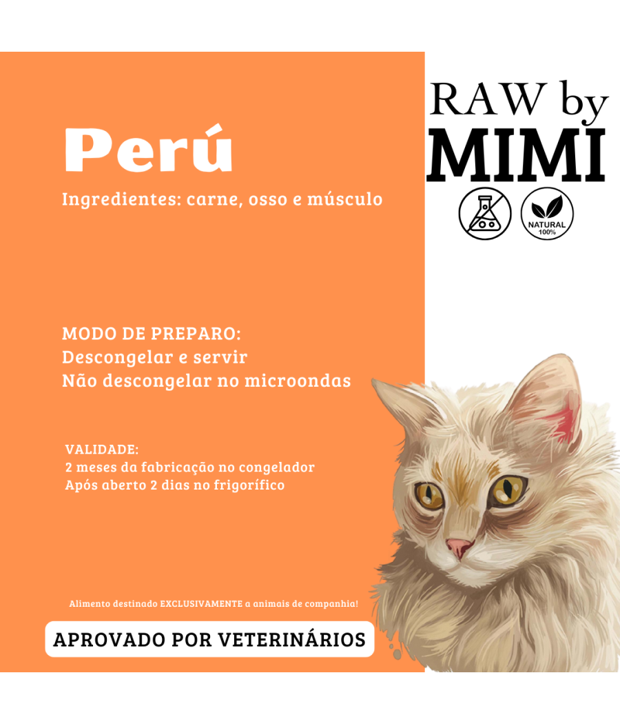Mimi Proteína RAW Carne Perú